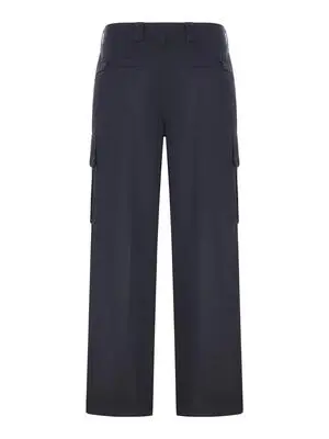 Stone Island Wide Leg Cargo Pants