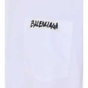 Balenciaga Masking Tape Print Shirt