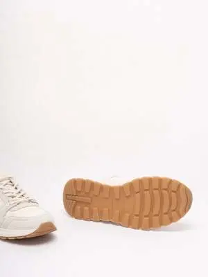 Prada Suede And Fabric Sneakers