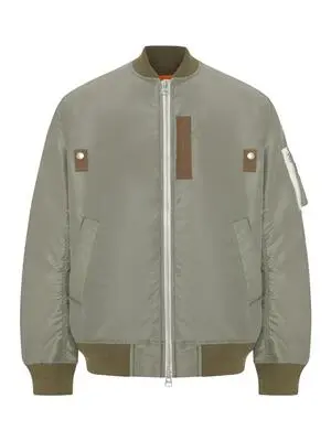 Sacai Nylon Bomber Jacket - Green