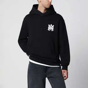 Amiri Hoodie With Logo - Black