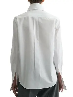 Phoebe Philo Cotton Tuxedo Shirt