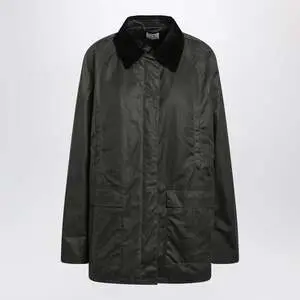 TOTEME Forest Waxed Cotton Country Jacket - Green