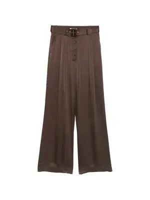 Zimmermann Silk Tuck Trousers - Multicolor