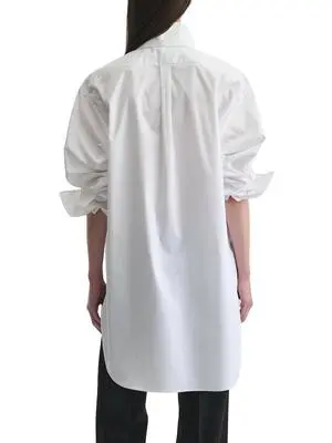 Phoebe Philo Custom Cotton Tuxedo Shirt