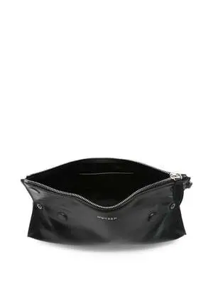 Alexander McQueen Leather Manta Clutch
