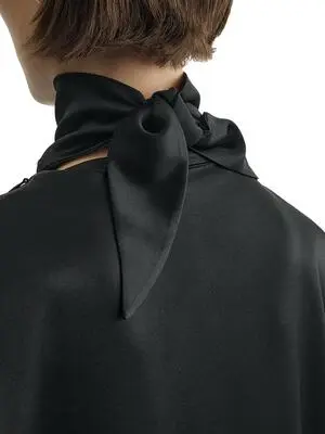 Phoebe Philo Silk Knot Neck Top