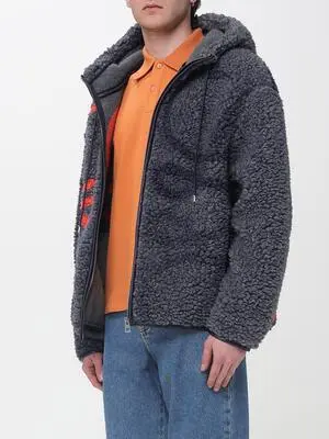 Loewe Fleece Jacket With Anagram - Blue