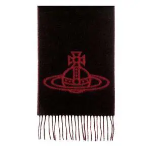 VIVIENNE WESTWOOD Orb Logo Scarf