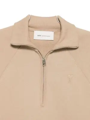 AMI Paris De Coeur Cotton Sweatshirt