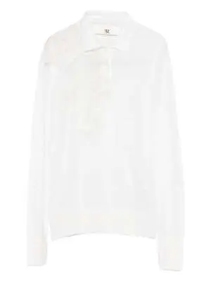 ERMANO SCERVINO Long Sleeve Polo-neck Sweater