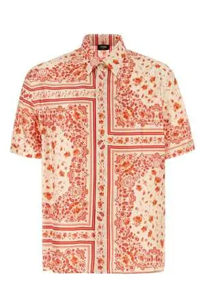 Fendi Printed Silk Shirt