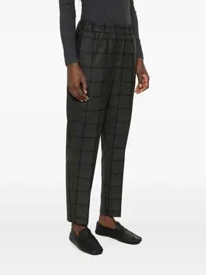 Peserico Wool Checked Pants