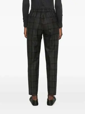 Peserico Wool Checked Pants