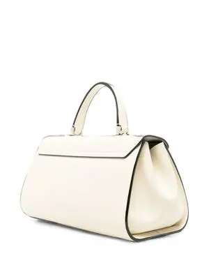VALEXTRA Iside Editor Leather Tote Bag - Multicolor
