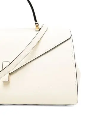 VALEXTRA Iside Editor Leather Tote Bag - Multicolor