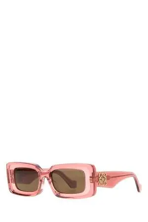 Loewe Dark Pink Acetate Sunglasses