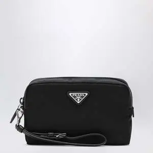 Prada Roof Rack In Re-nylon - Black