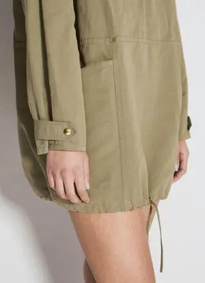 Prada Half-zip Long Sleeve Dress