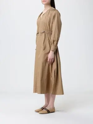 Max Mara Cotton Chemisier Dress - Brown