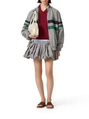 Miu Miu V-neck Cotton Sweater