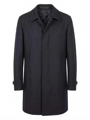 Tagliatore Wool Alton Trench Coat