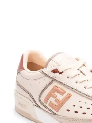 Fendi Match Leather Sneakers - Multicolor