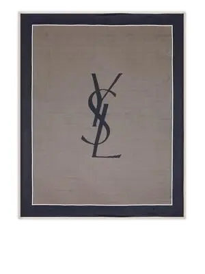 Saint Laurent Cassandre Pareo In Silk Charmeuse