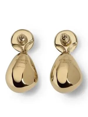 Phoebe Philo Double Ball Earrings