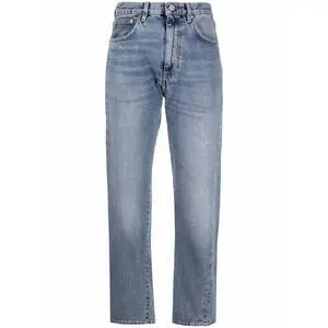 TOTEME Denim Cropped Jeans - Blue