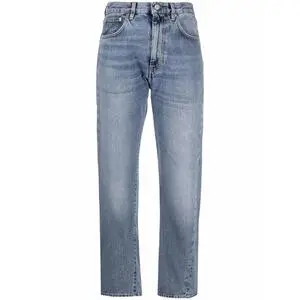 TOTEME Cropped Denim Jeans - Blue