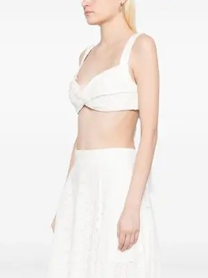 Zimmermann Crush Cotton Bralette