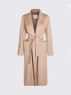 Max Mara Wool And Cashmere Coat - Brown