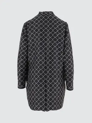 Gucci Horsebit Print Silk Chemisier Dress