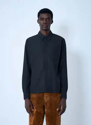 Dries Van Noten Nylon Shirt - Black