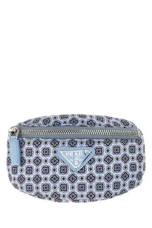 Prada Printed Nylon Wrist Pouch - Multicolor