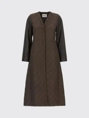 Max Mara Quilted Long Jacket - Green