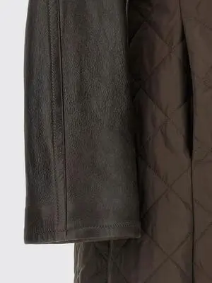 Max Mara Quilted Long Jacket - Green