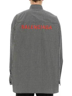 Balenciaga Oversize Fit Shirt - Black