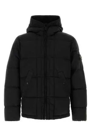 Stone Island Nylon Down Jacket - Black
