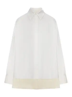 TOTEME Fluid Tuxedo Shirt - White