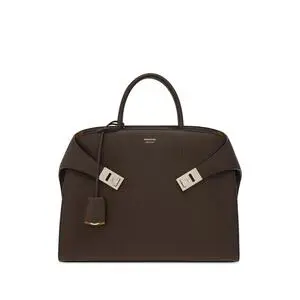 FERRAGAMO Tote Bags - Brown
