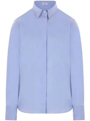Brunello Cucinelli Monili Trimmed Shirt - Multicolor