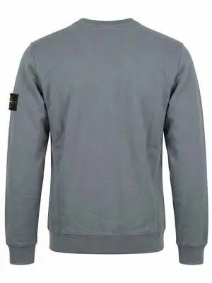 Stone Island Organic Cotton Fleece Sweatshirt