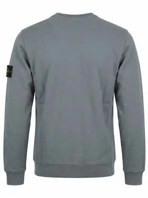 Stone Island Organic Cotton Fleece Sweatshirt - Multicolor