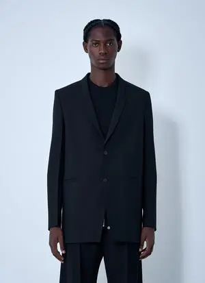 Rick Owens Single-breasted Blazer - Black