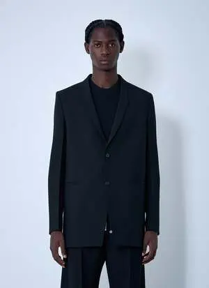 Rick Owens Single-breasted Blazer - Black