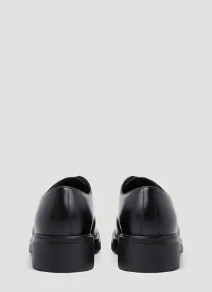Prada Brushed Leather Derby Shoes