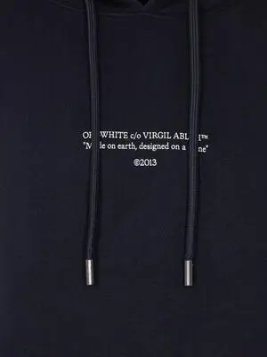 Off-White Statement Skate Cotton Hoodie