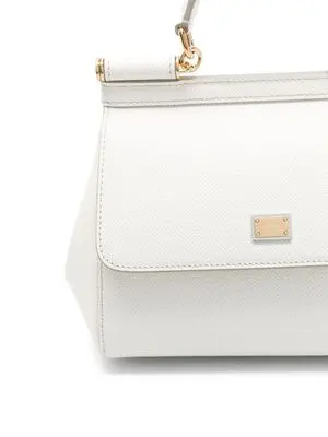Dolce & Gabbana Sicily Medium Leather Handbag